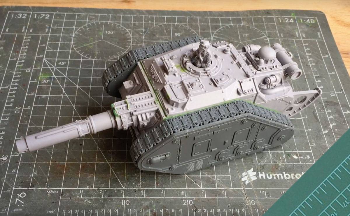 Building a Destroyer Tank Hunter. Part 3: Trench Rails & Filters ...