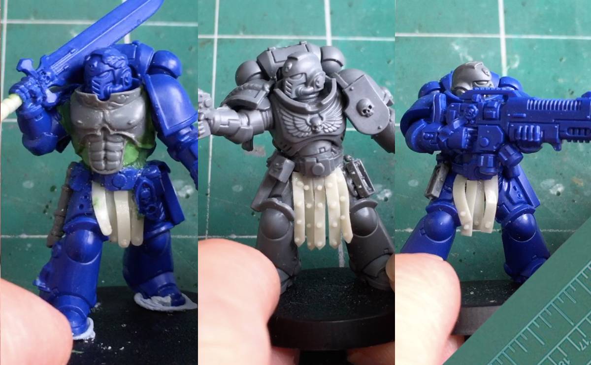 Customisable Pteruges. Installation guide. - Beyond the Tabletop